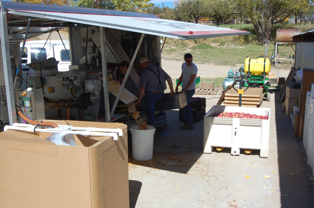 Mobile Cider Press Pilot – Montezuma Orchard Restoration Project